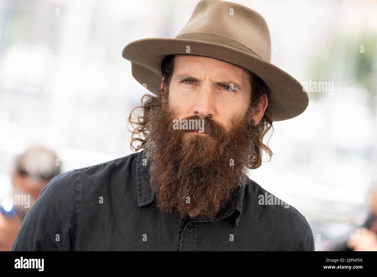 Cannes, France. 21st May, 2022. Thomas M. Wright attends the photocall ...