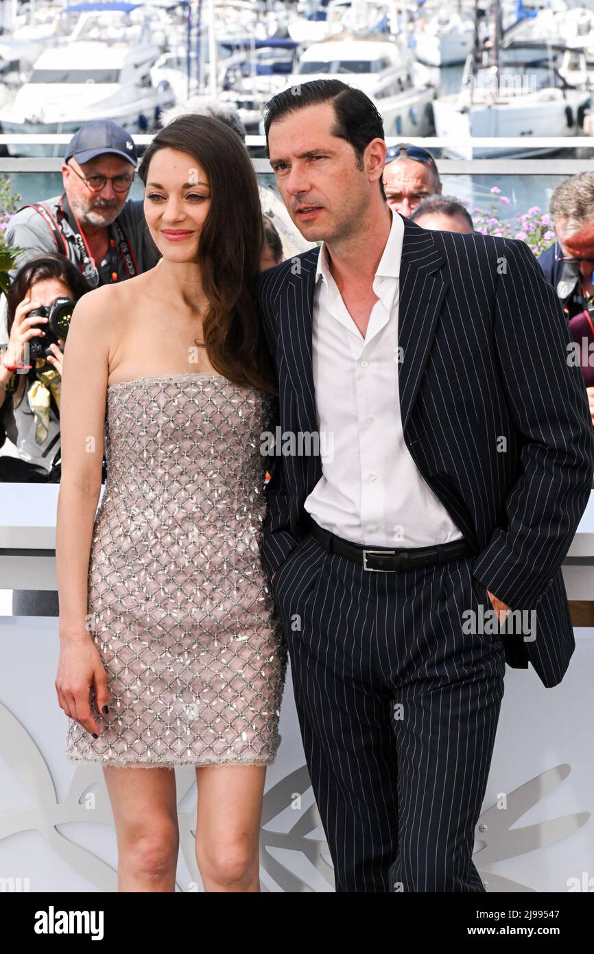 Marion Cotillard , Melvil Poupaud 75th Cannes Film Festival Photocall ...