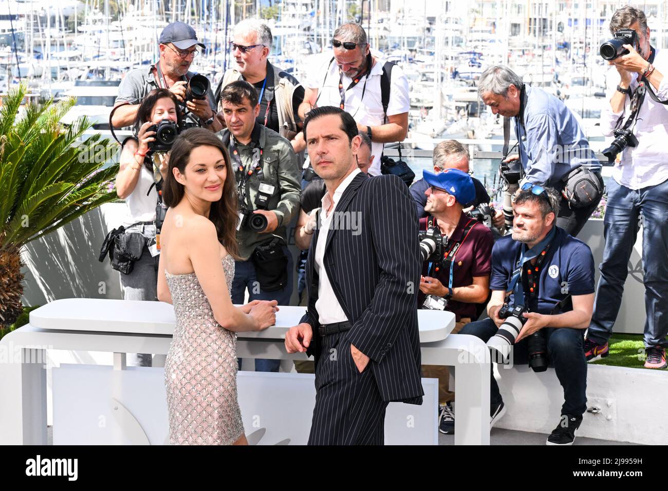 Marion Cotillard , Melvil Poupaud 75th Cannes Film Festival Photocall ...