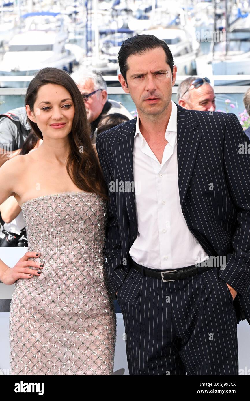 Marion Cotillard , Melvil Poupaud 75th Cannes Film Festival Photocall ...