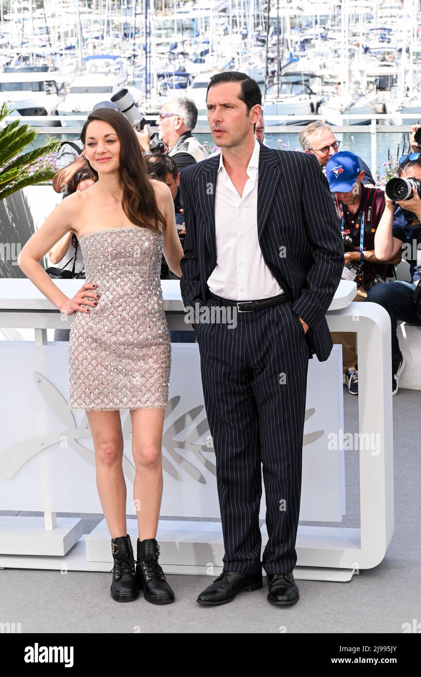 Marion Cotillard , Melvil Poupaud 75th Cannes Film Festival Photocall ...