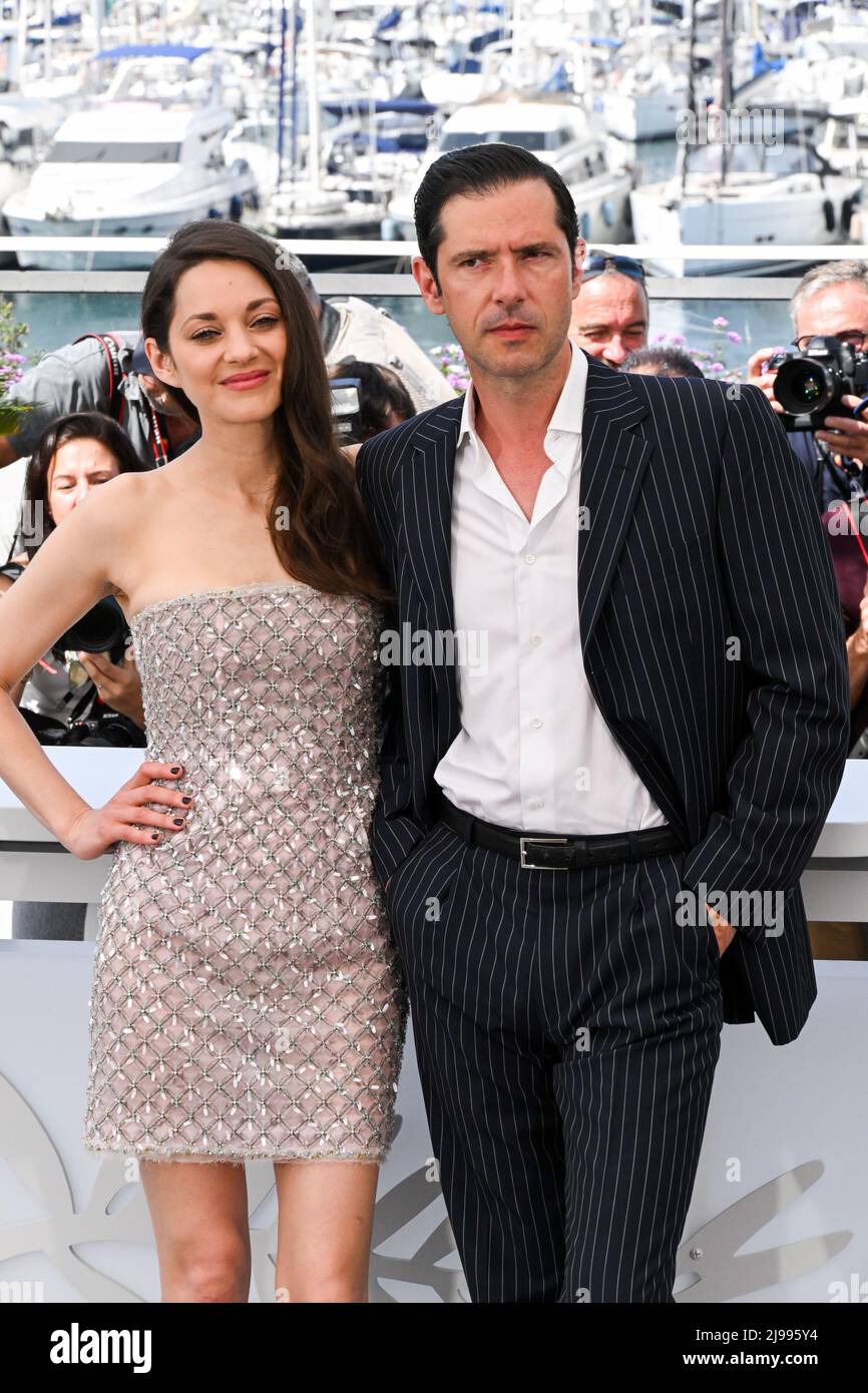 Marion Cotillard , Melvil Poupaud 75th Cannes Film Festival Photocall ...