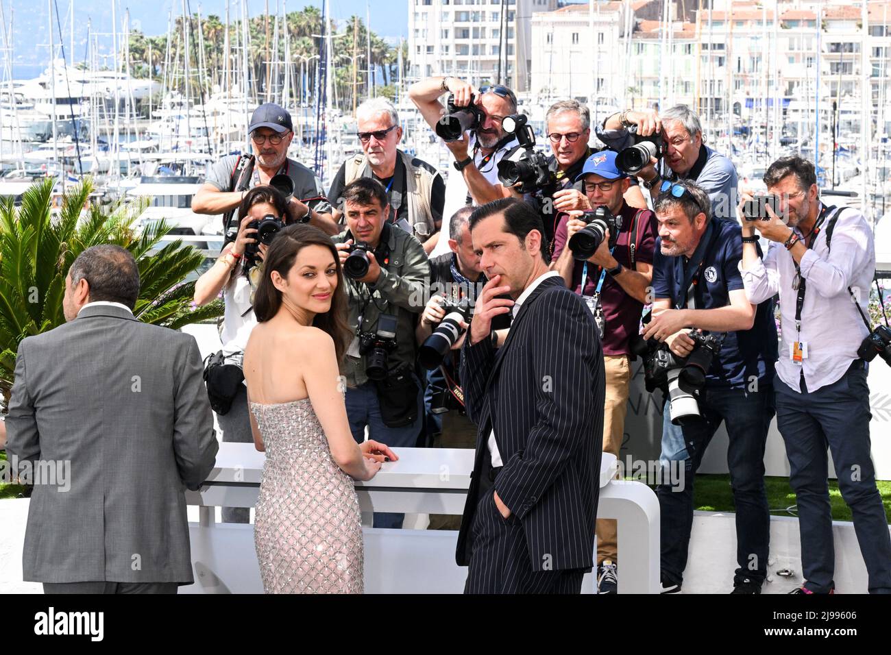 Marion Cotillard , Melvil Poupaud 75th Cannes Film Festival Photocall ...