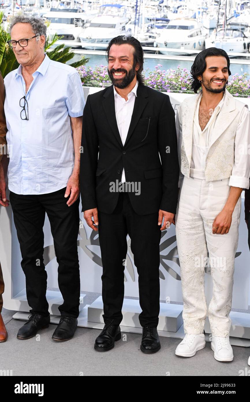 Mohammad Bakri , Ramzi Choukair , Mehdi Dehbi 75th Cannes Film Festival ...