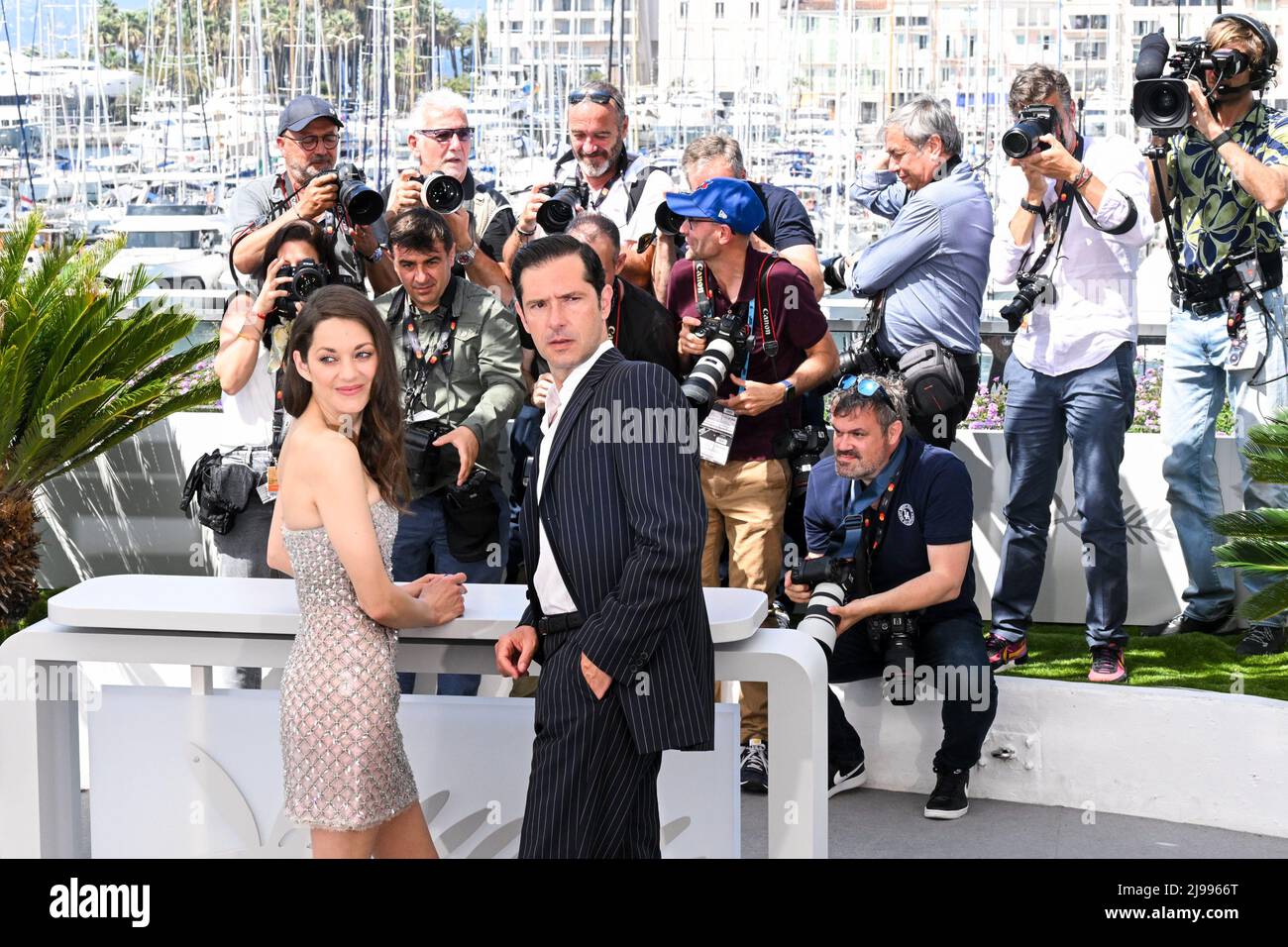 Marion Cotillard , Melvil Poupaud 75th Cannes Film Festival Photocall ...