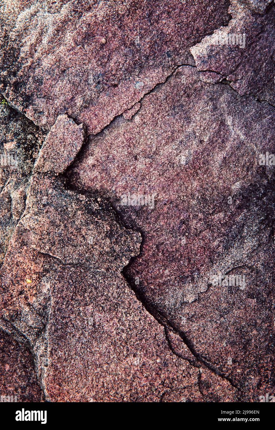 background or texture abstract shape on red rock Stock Photo - Alamy
