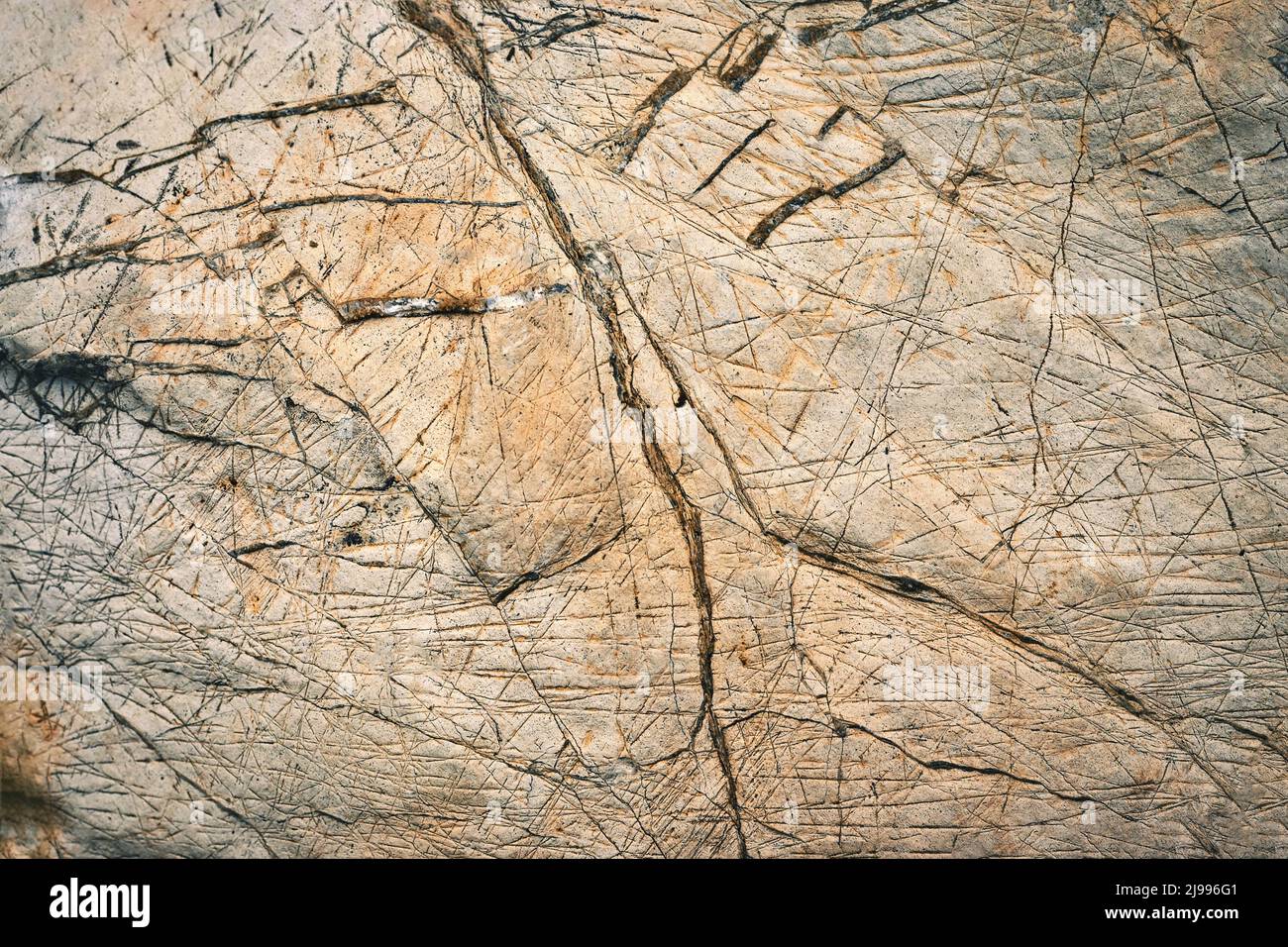 background or texture abstract striated limestone blocks Stock Photo ...