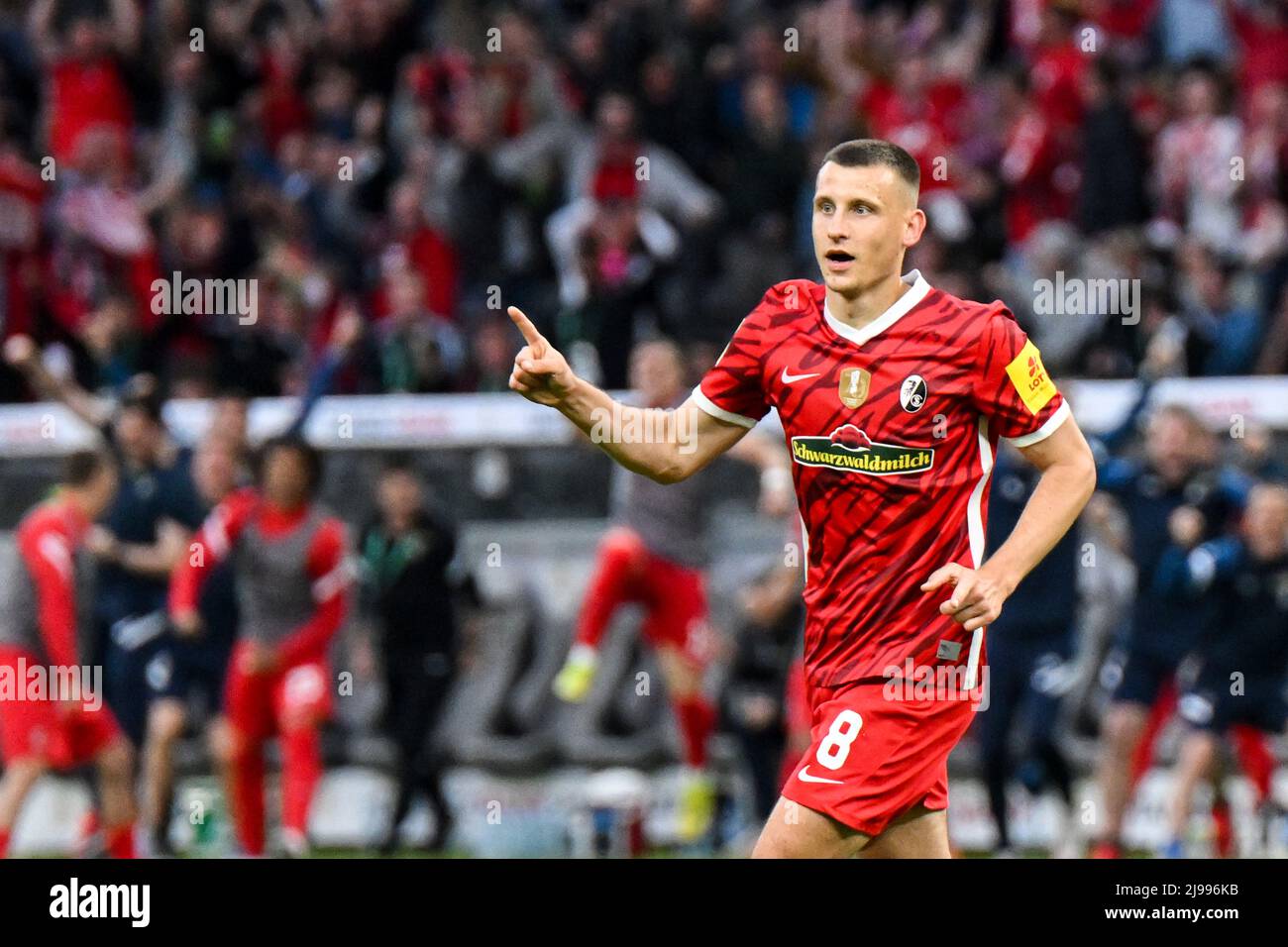 Berlin, Germany. 21st May, 2022. Soccer: DFB Cup, SC Freiburg - RB ...