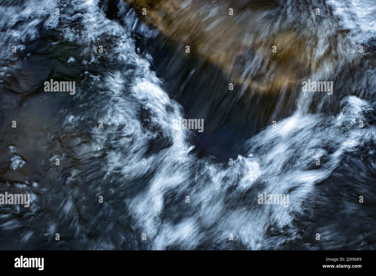 background or abstract blue wave-shaped arrows Stock Photo - Alamy