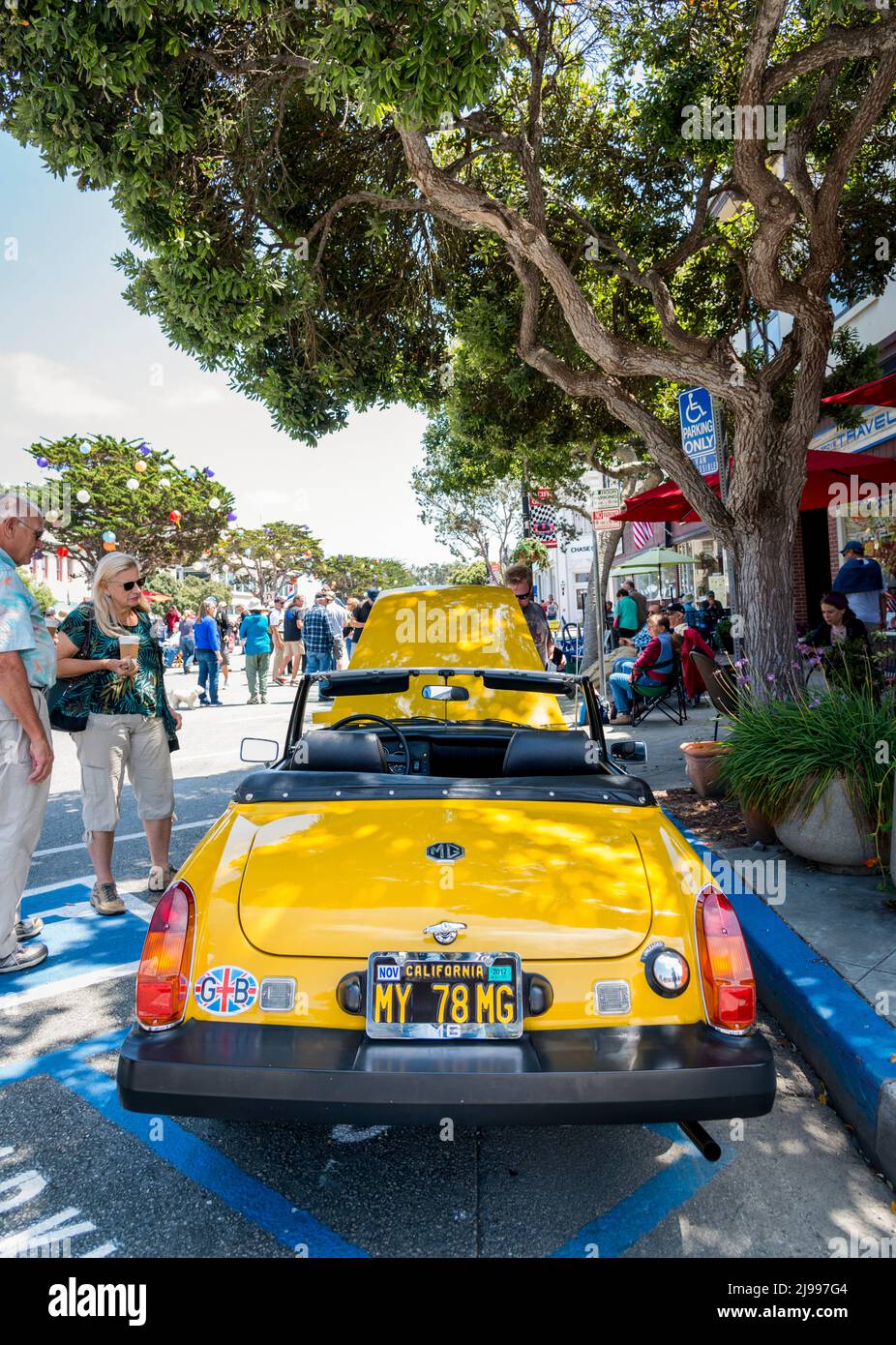 Details from the Pacific Grove Little Car Show during the events of ...