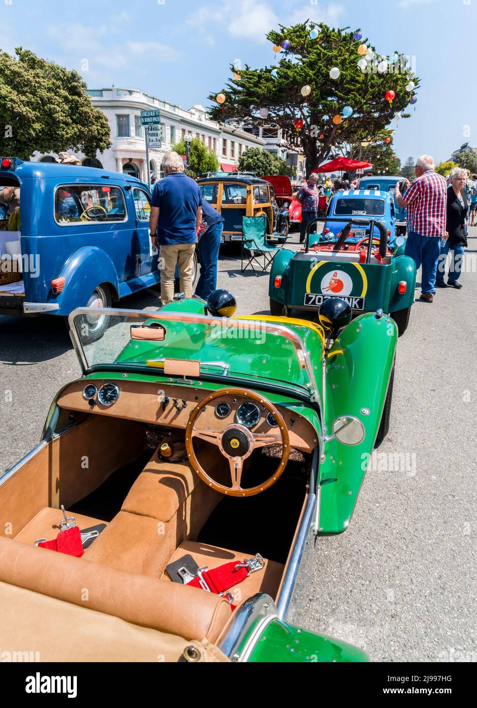 Details from the Pacific Grove Little Car Show during the events of ...