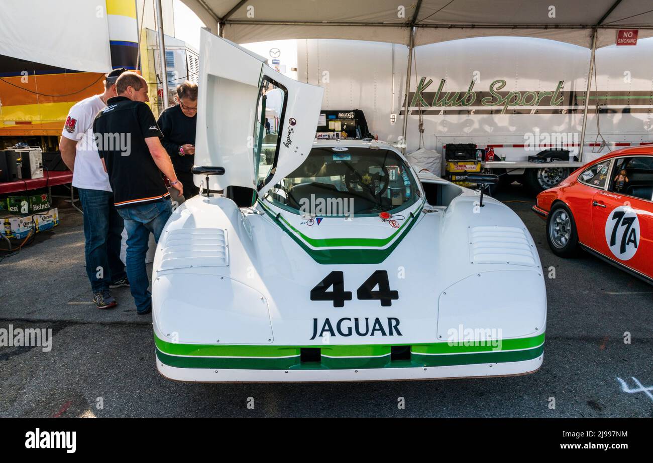 1983 Jaguar XJR-5 at the 2017 Rolex Monterey Motorsports Reunion at ...