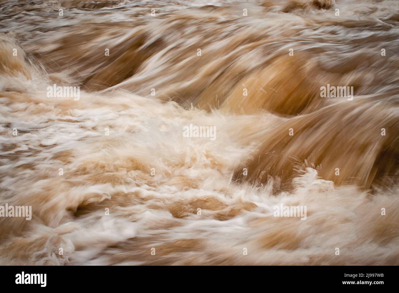 abstract nature background wild turbid water rapids Stock Photo - Alamy