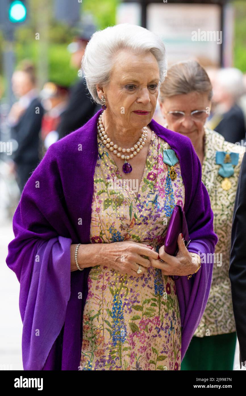 Princess Benedikte of Denmark attending a Ballet Gala honoring the ...