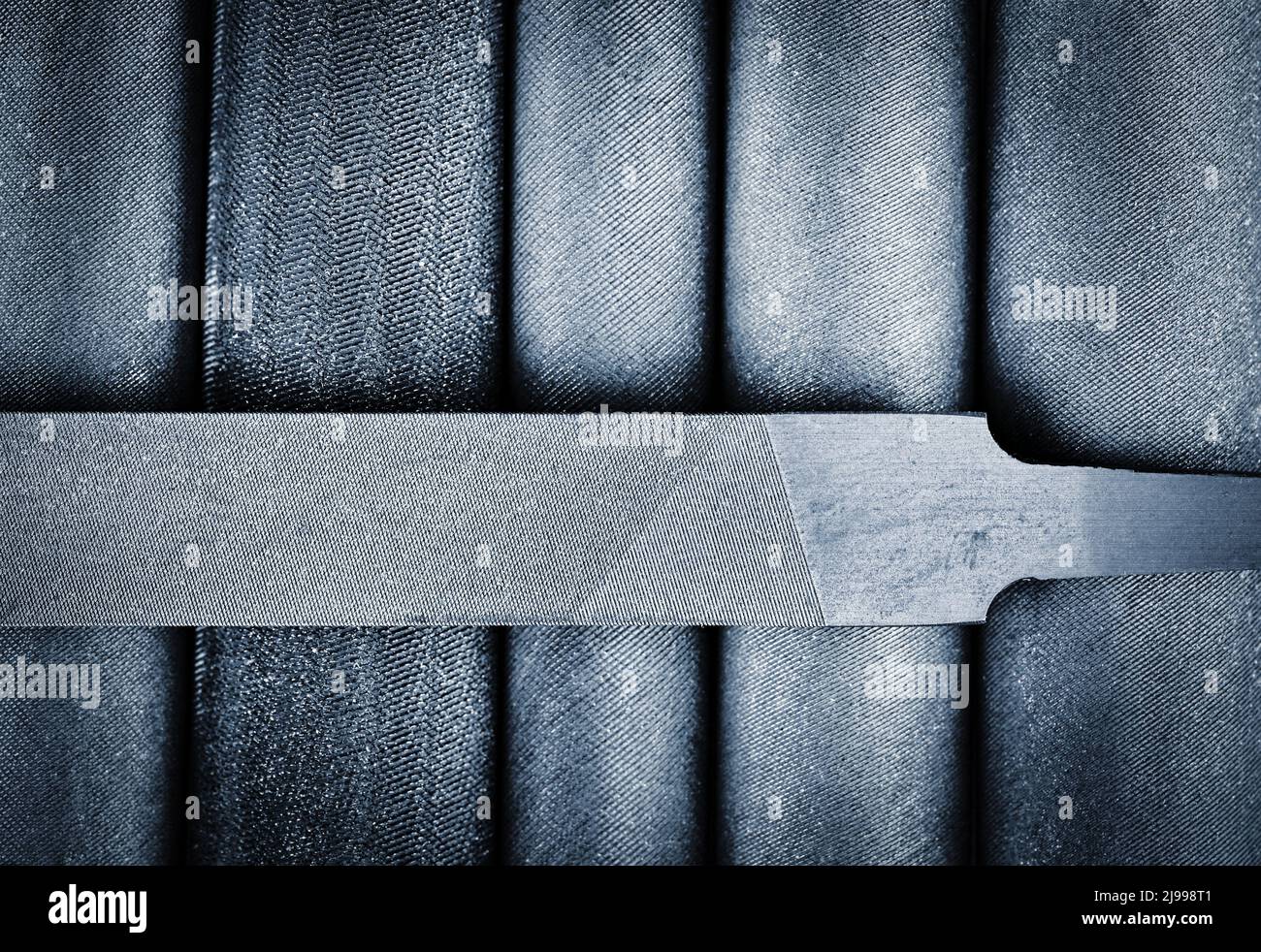 abstract background or texture Dark old Metal File Stock Photo - Alamy