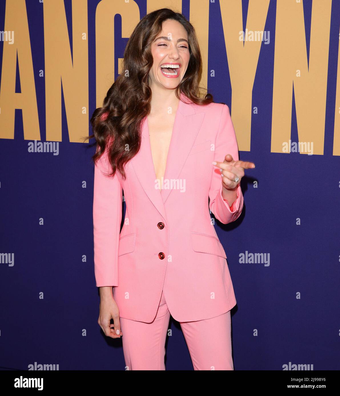 Emmy Rossum arrives at The NBC Universal FYC House Event ANGELYNE held ...