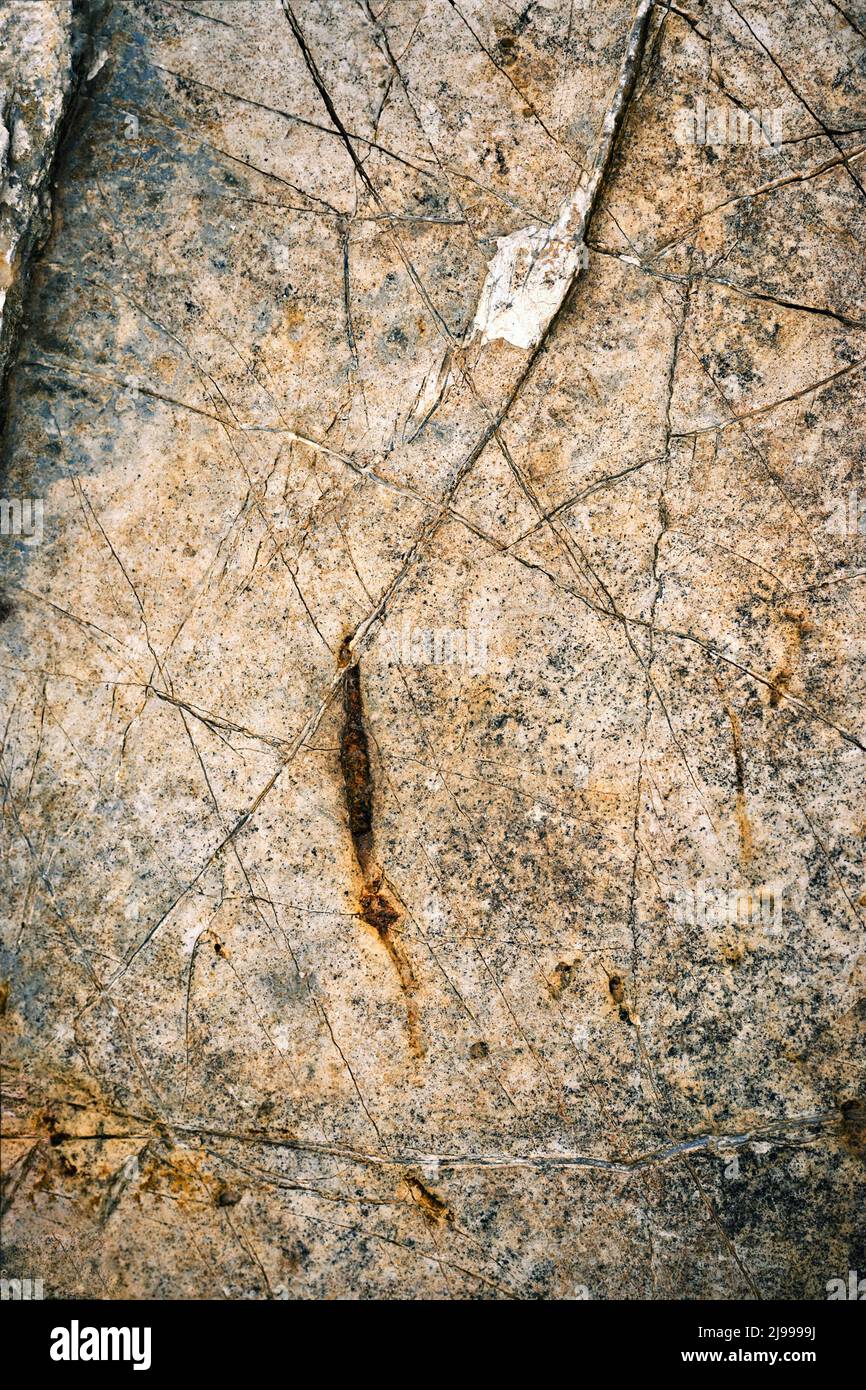 background or texture detail limestone rock with grooves Stock Photo ...