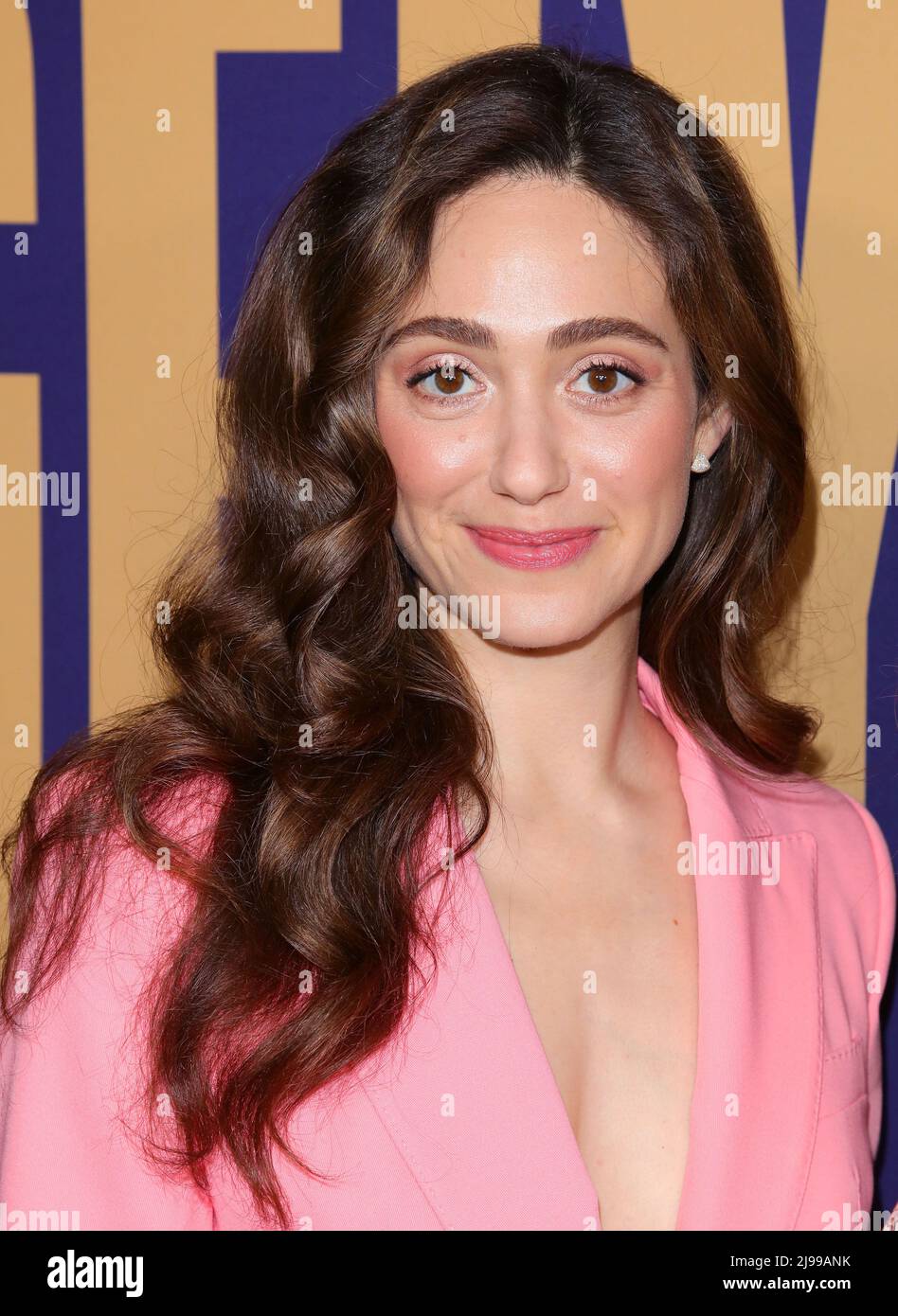 Hollywood, USA. 21st May, 2022. Emmy Rossum arrives at The NBC ...