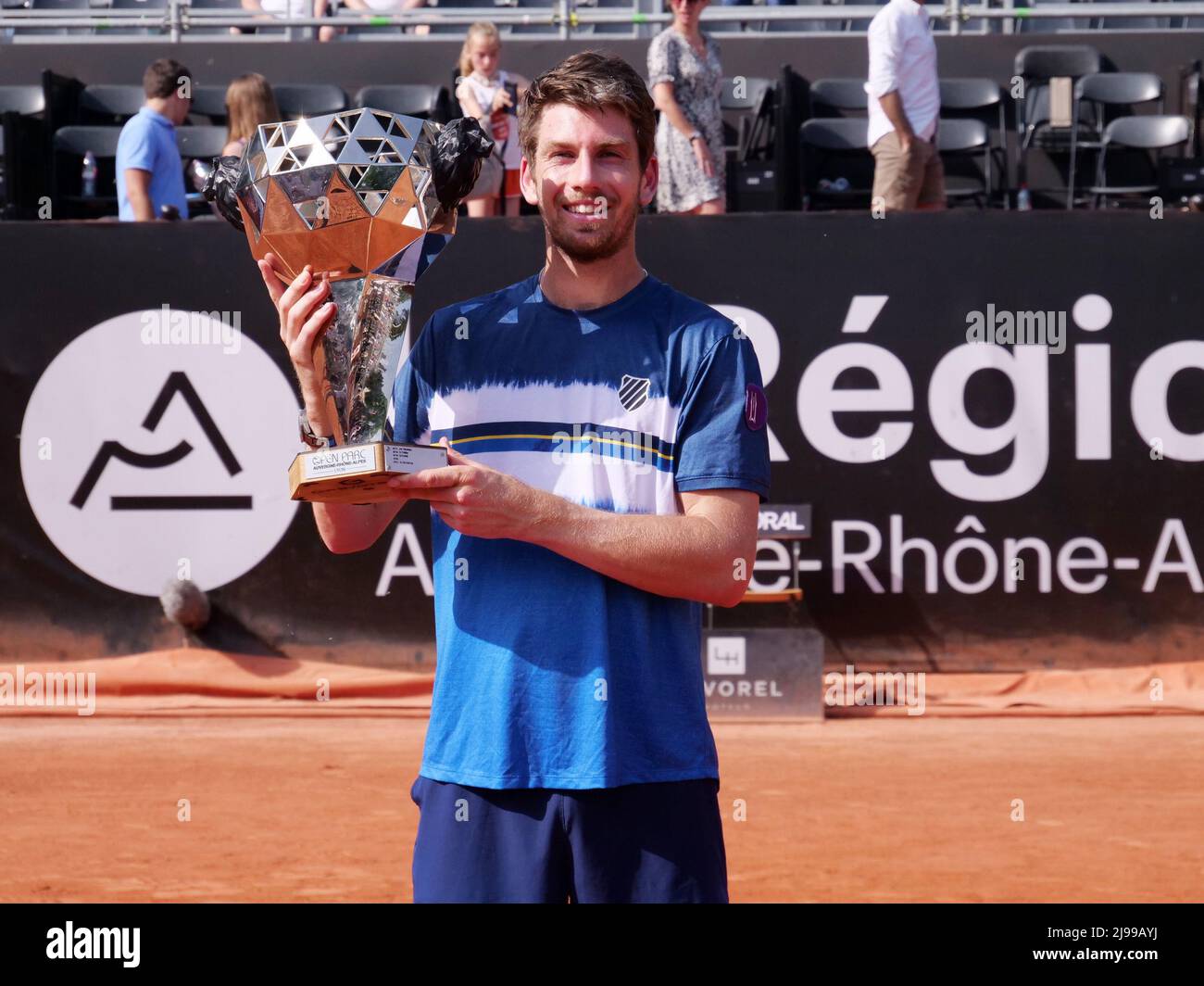 Cameron Norrie (GBR) celebrates after winning against Alex Molcan (SVK ...