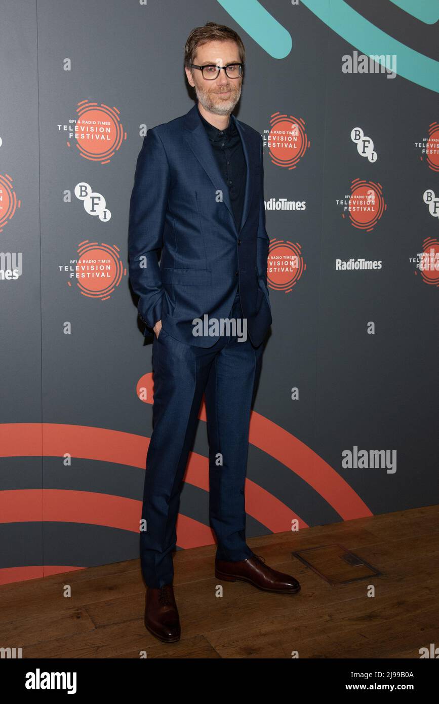 Stephen Merchant attends the "The Outlaws" TV Preview Photocall at BFI ...