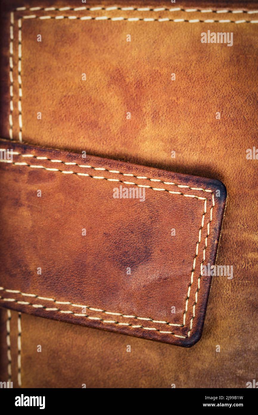 background or texture Detail of leather wallet Stock Photo - Alamy