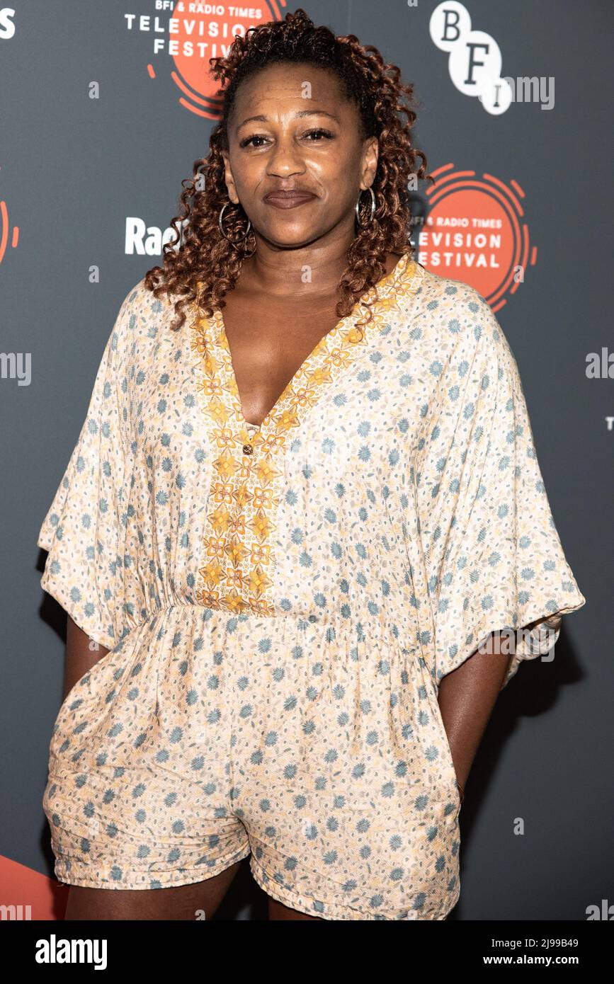 Clare Perkins attends the "The Outlaws" TV Preview Photocall at BFI ...