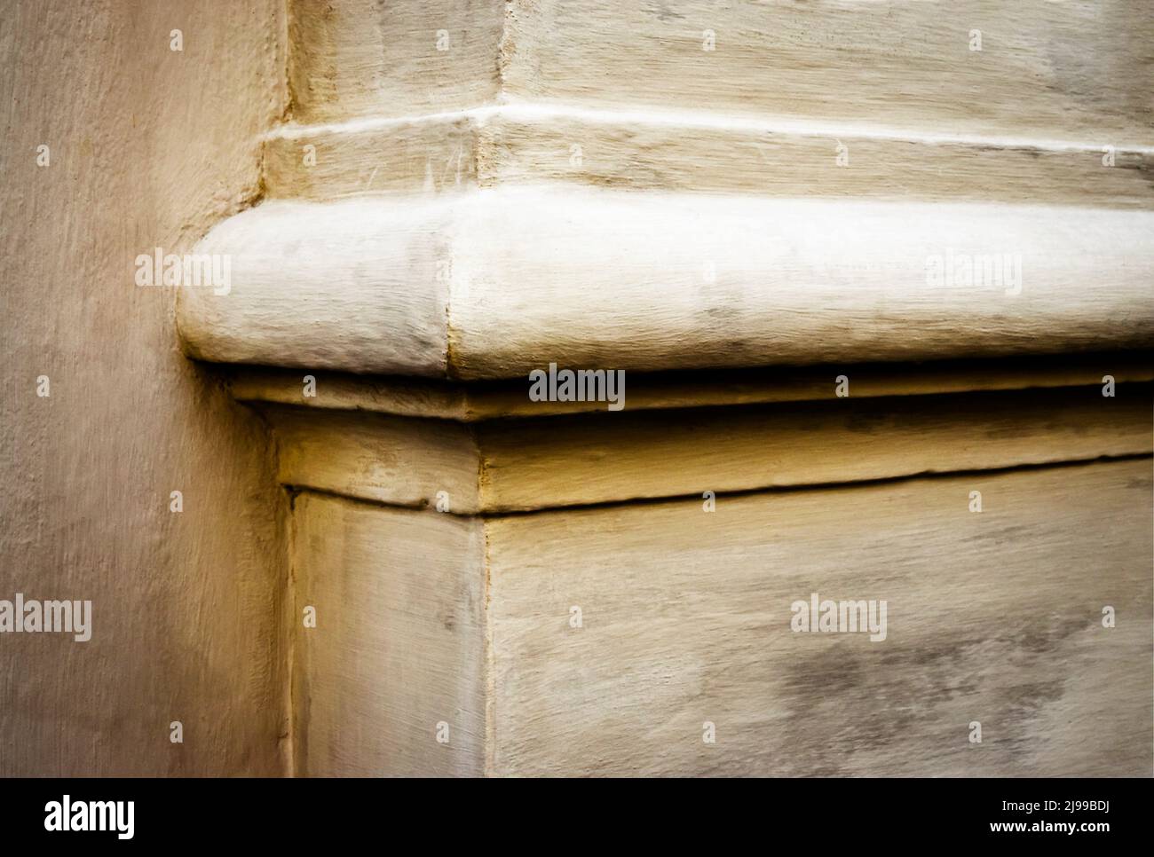 abstract background Detail of the corner of the ancient building Stock ...