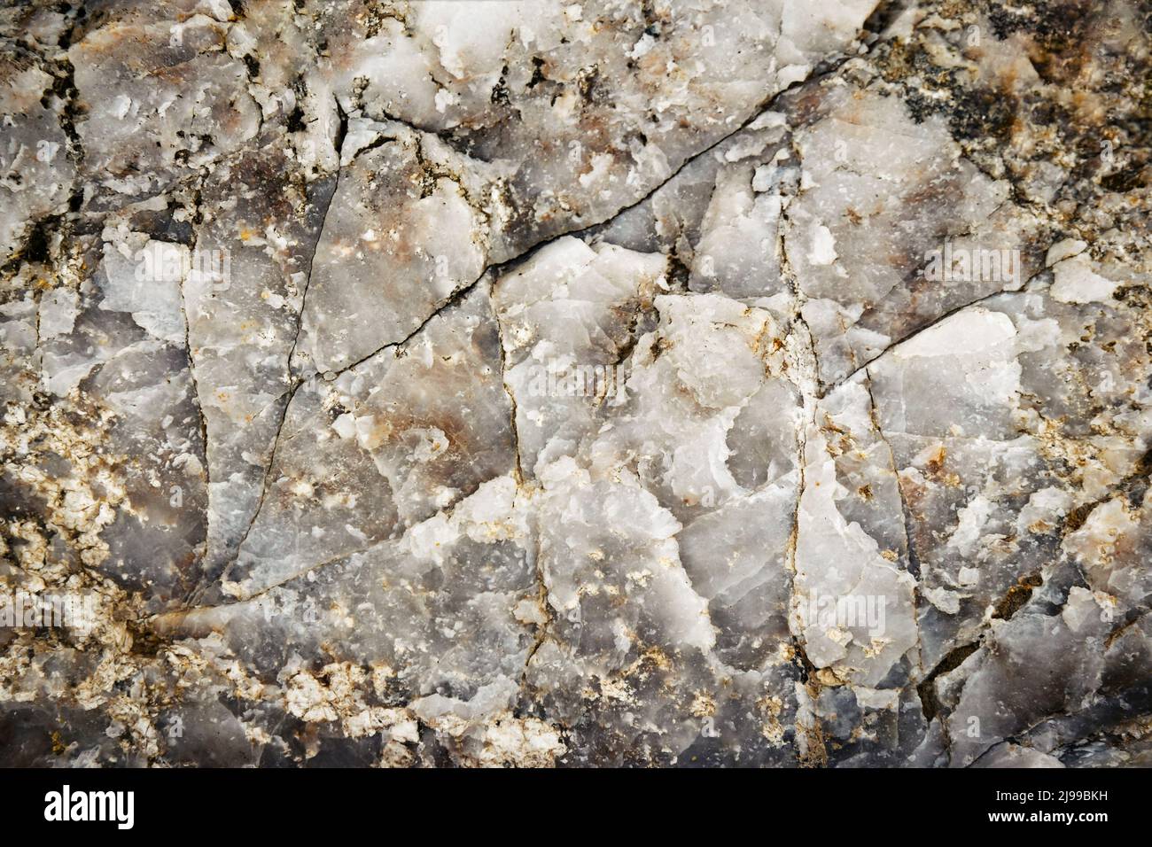 abstract background or texture Detail on cracked mountain quartz Stock ...