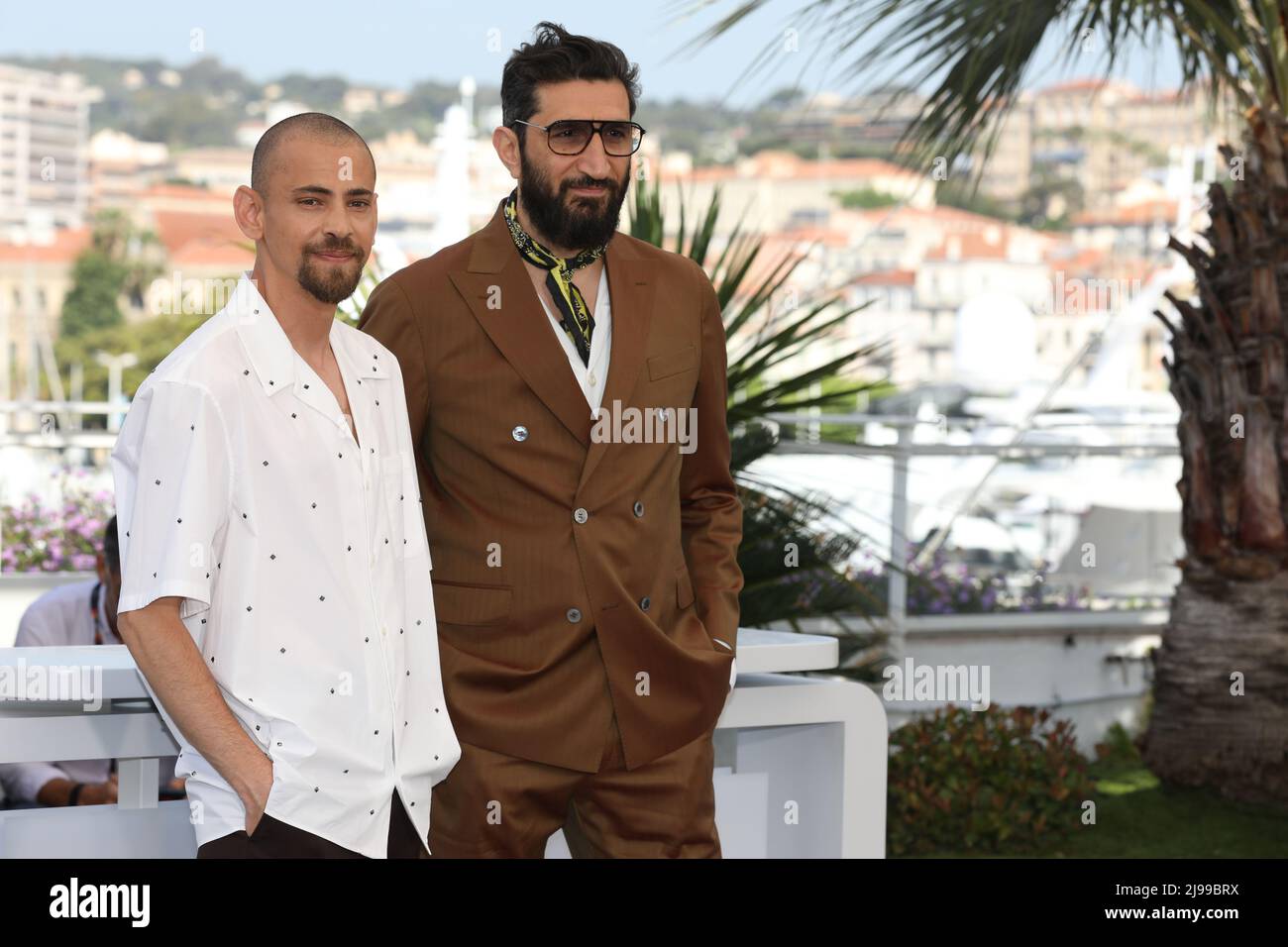 May 21, 2022, Cannes, Cote d'Azur, France: TAWFEEK BARHOM and FARES ...