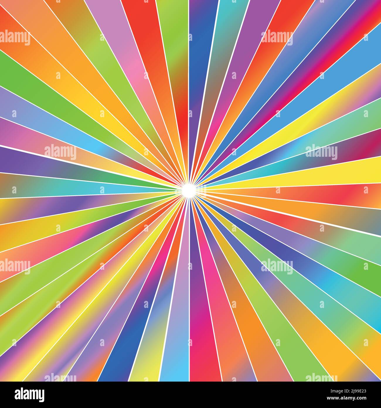 Pop art radial colorful comics book magazine cover. Striped orange ...