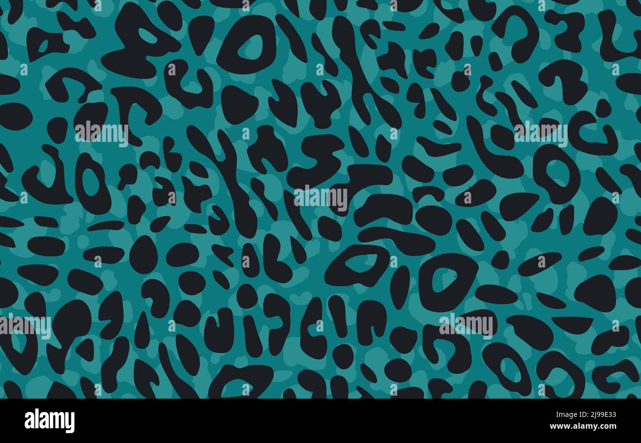 Abstract modern leopard seamless pattern. Animals trendy background ...