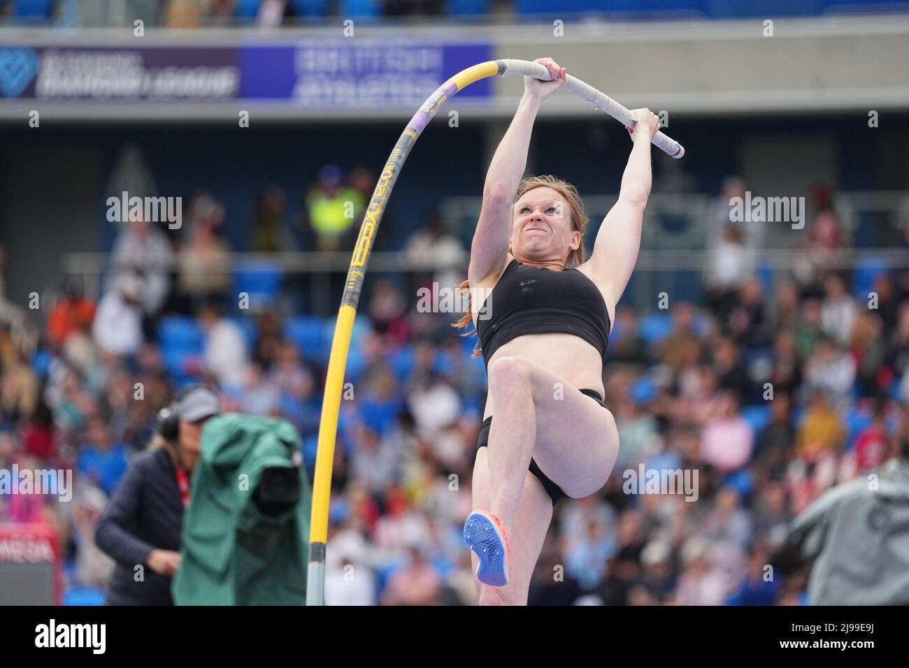 Birmingham, UK. 21st May, 2022. Emily Grove of USA for the women's pole ...