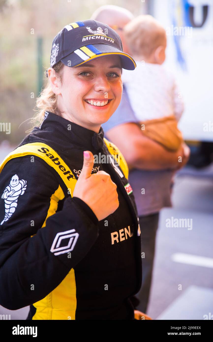 DUPUY Margot, CHAMBELLAND Clio, Renault Clio RS Line, portrait during ...