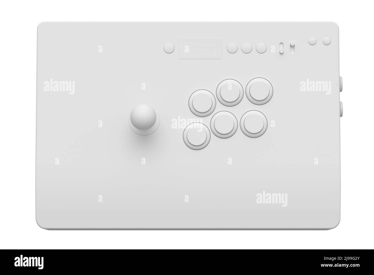 Vintage arcade stick with joystick and tournament-grade buttons ...