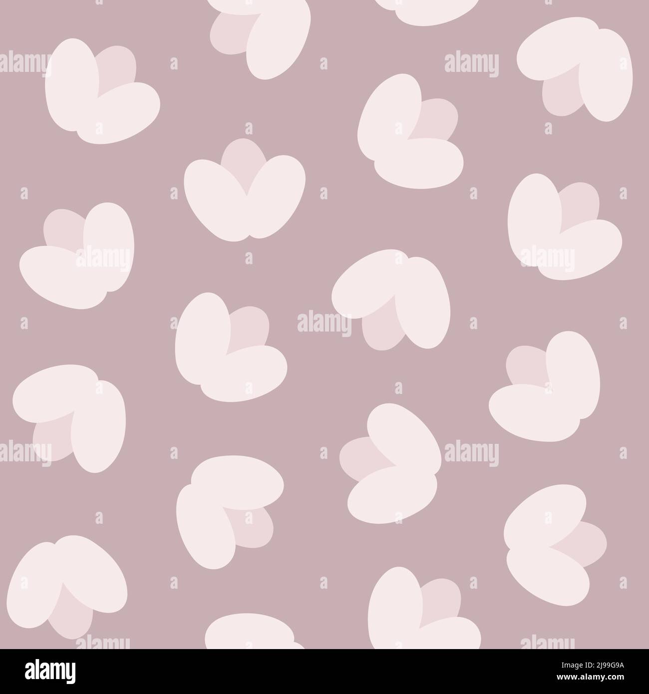 Abstract flower heads pattern Stock Vector Image & Art - Alamy