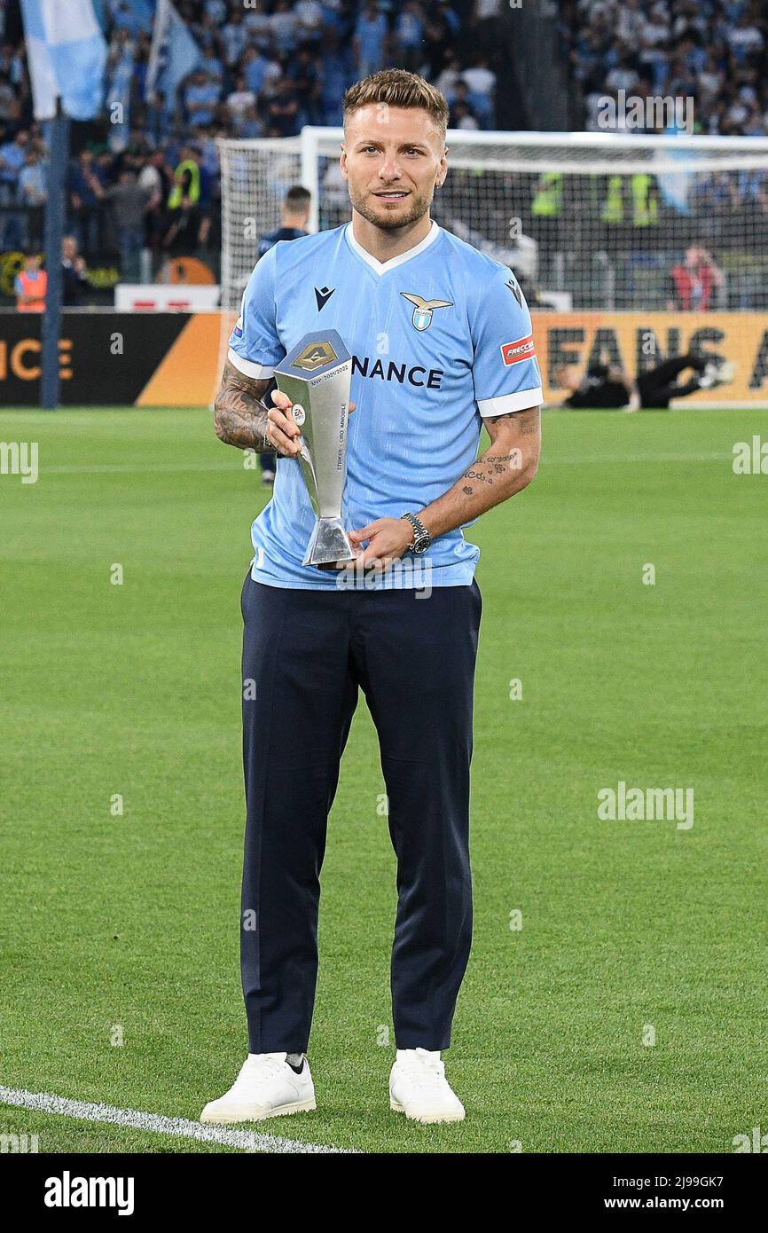 Stadio Olimpico, Rome, Italy. 21st May, 2022. Serie A football, SS ...