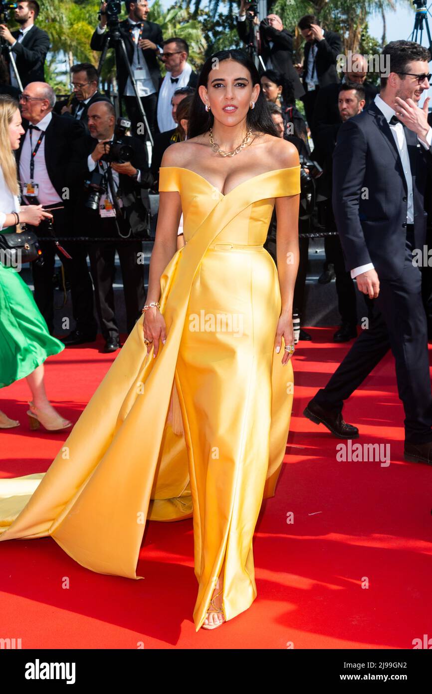 Hadia Ghaleb 75th Cannes Film Festival Red Carpet of the movie -Triangle of Sadness- Cannes ...