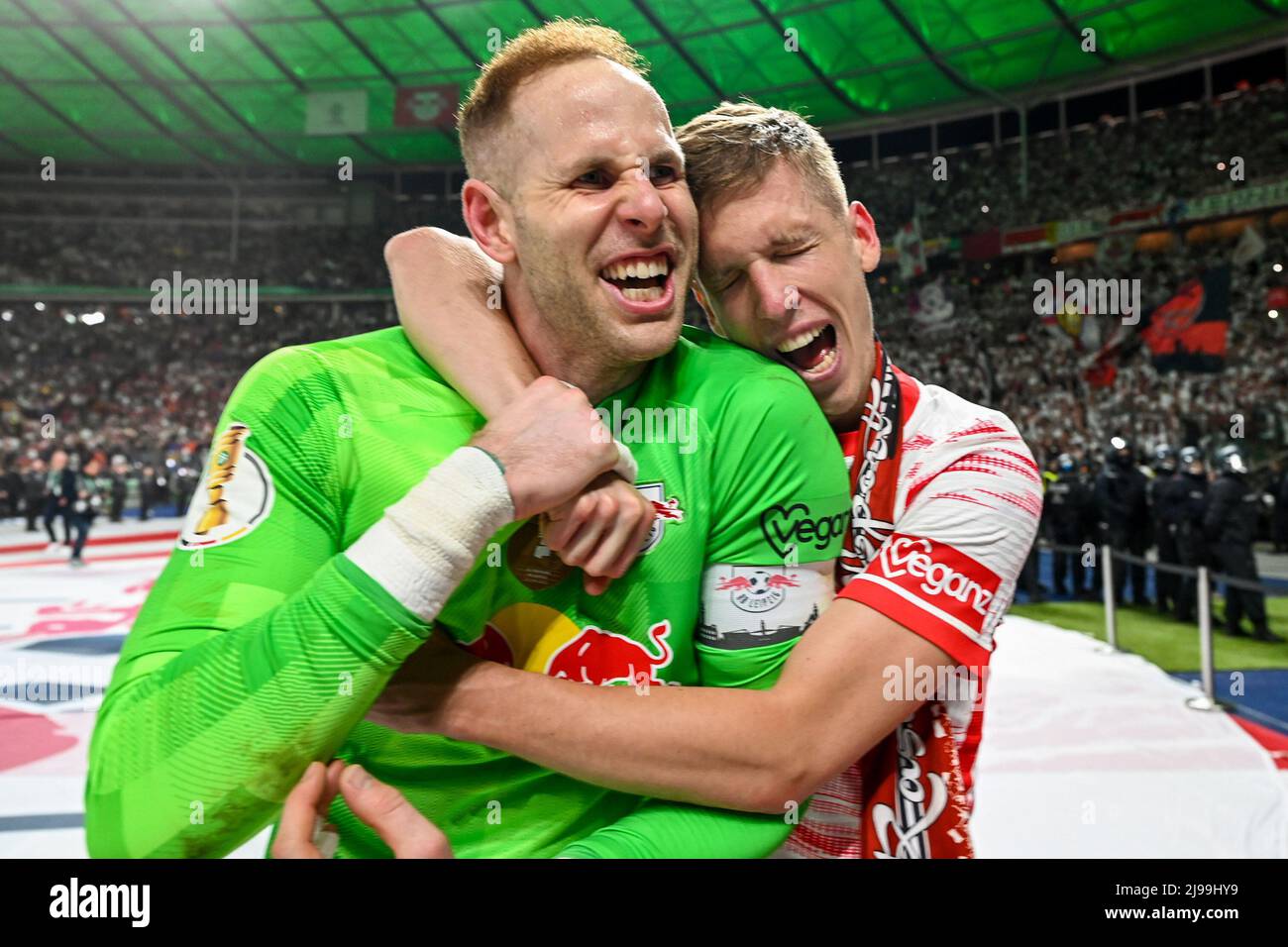 Berlin, Germany. 21st May, 2022. Soccer: DFB Cup, SC Freiburg - RB ...