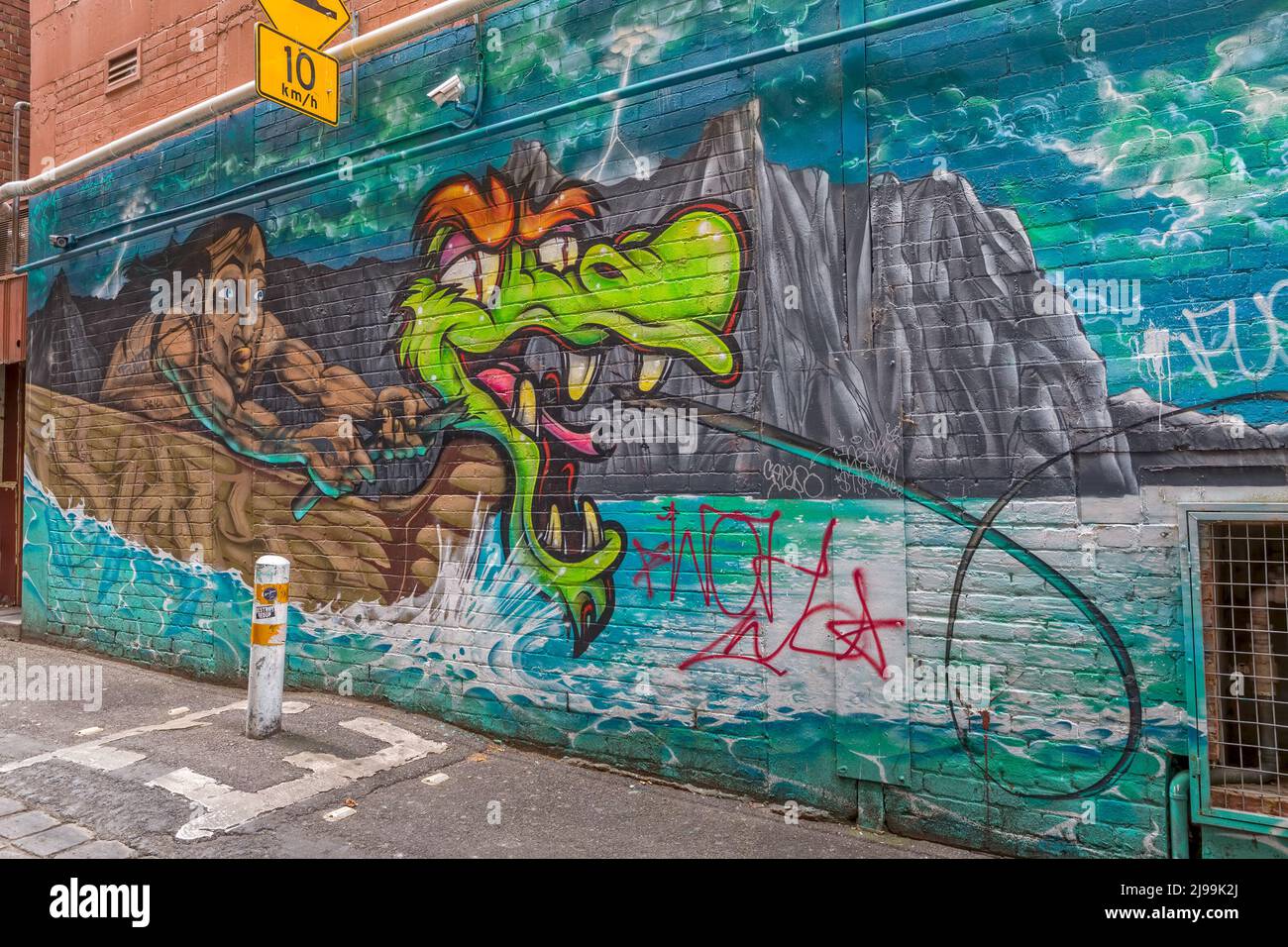 Melbourne graffiti hi-res stock photography and images - Alamy