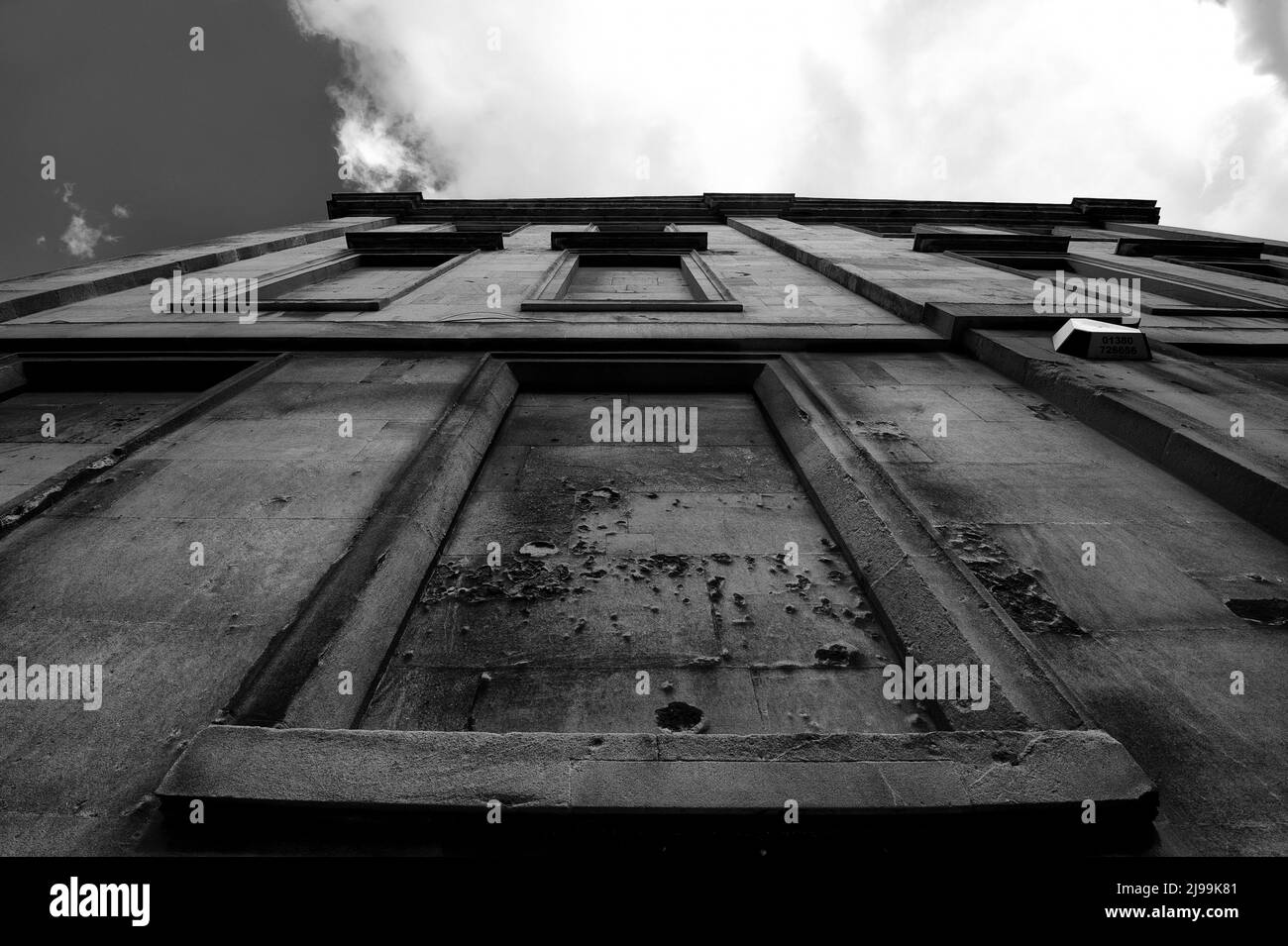 Blocked up windows Black and White Stock Photos & Images - Alamy