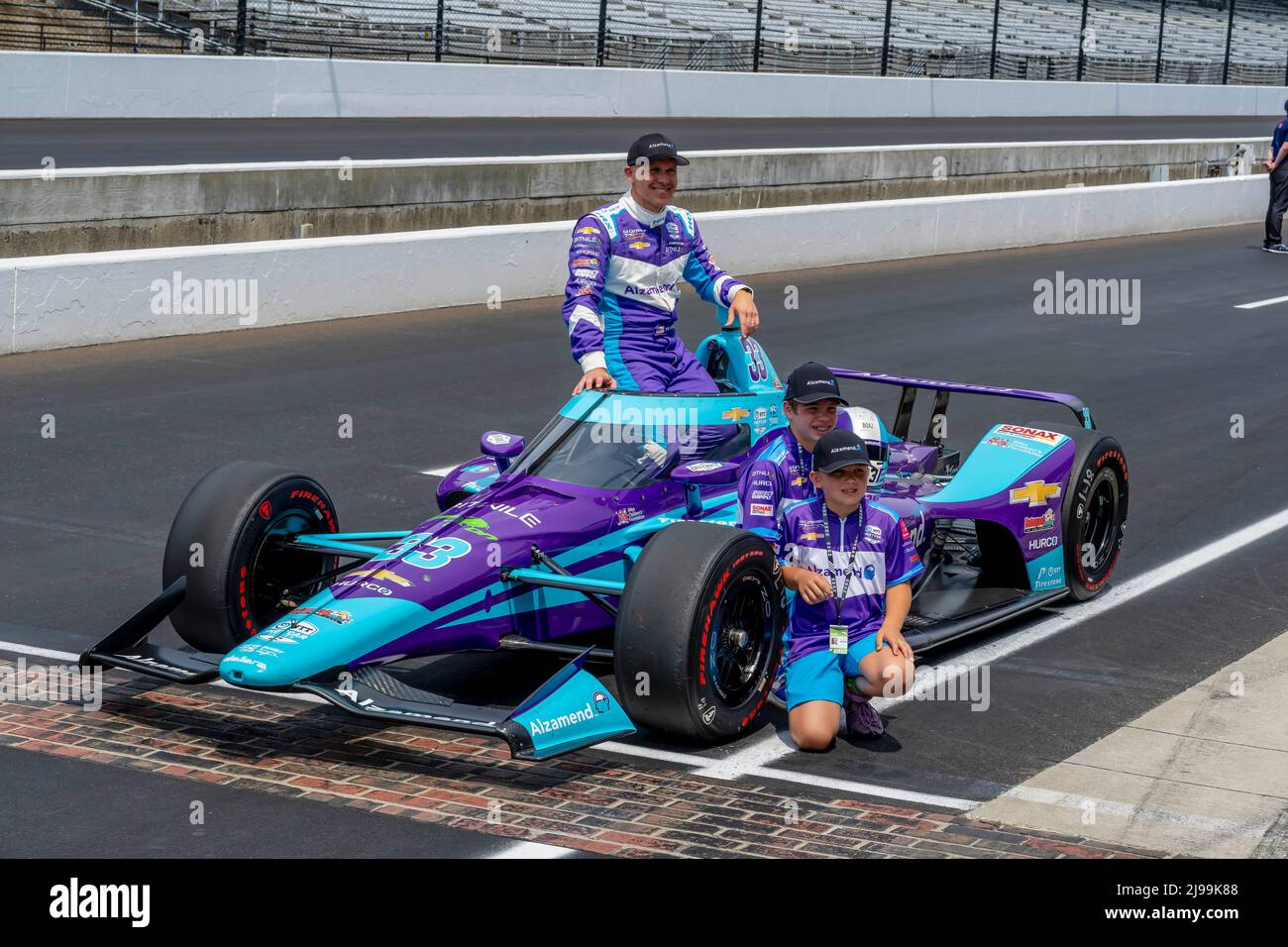 Indianapolis, Indiana, USA. 21st May, 2022. ED CARPENTER (33) of the ...