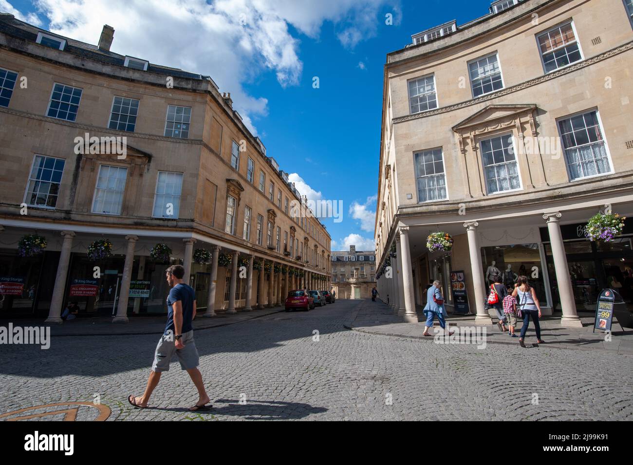 Streets of Bath Stock Photo - Alamy