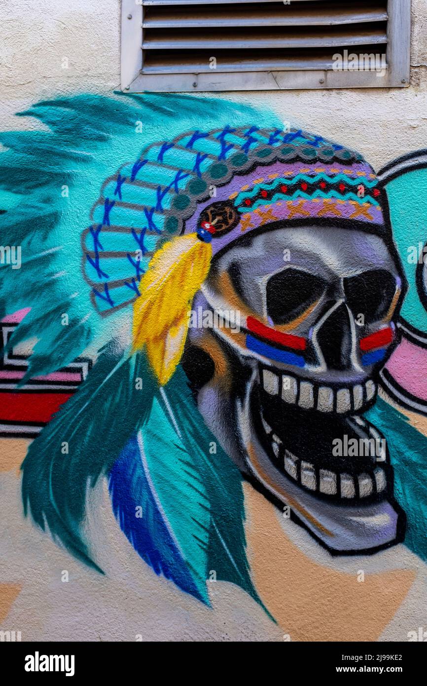 Albuquerque, New Mexico graffiti Stock Photo - Alamy