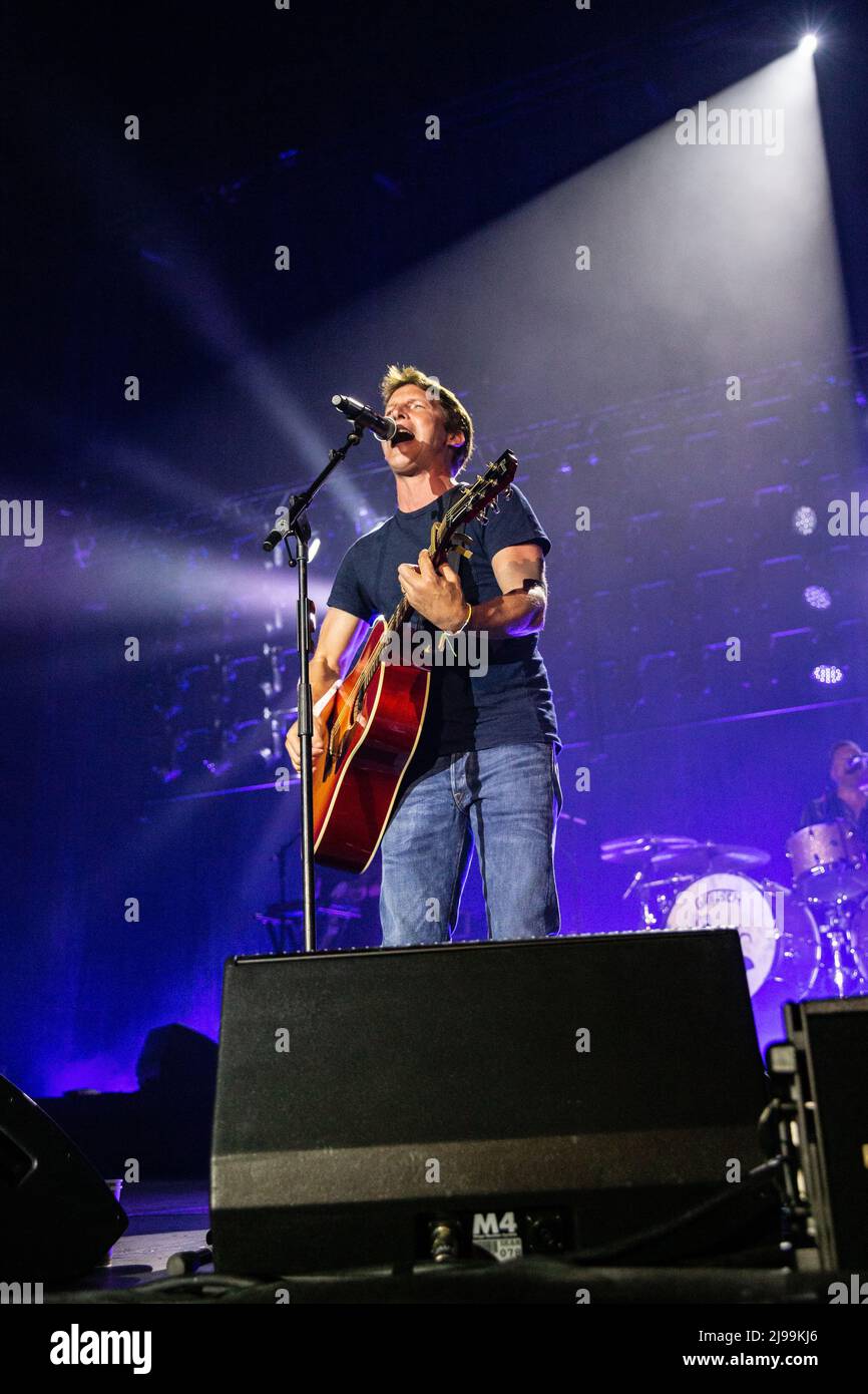 Milan Italy. 21 May 2022. The English singer-songwriter James Hillier ...