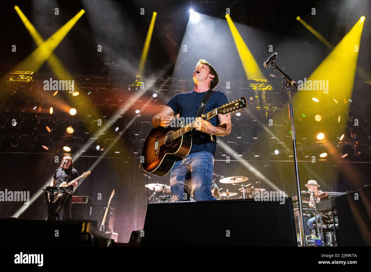 Milan Italy. 21 May 2022. The English singer-songwriter James Hillier ...