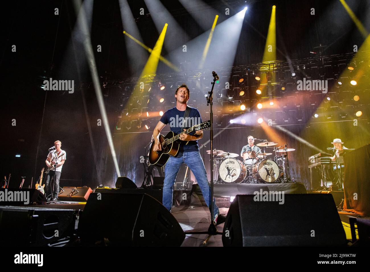 Milan Italy. 21 May 2022. The English singer-songwriter James Hillier ...