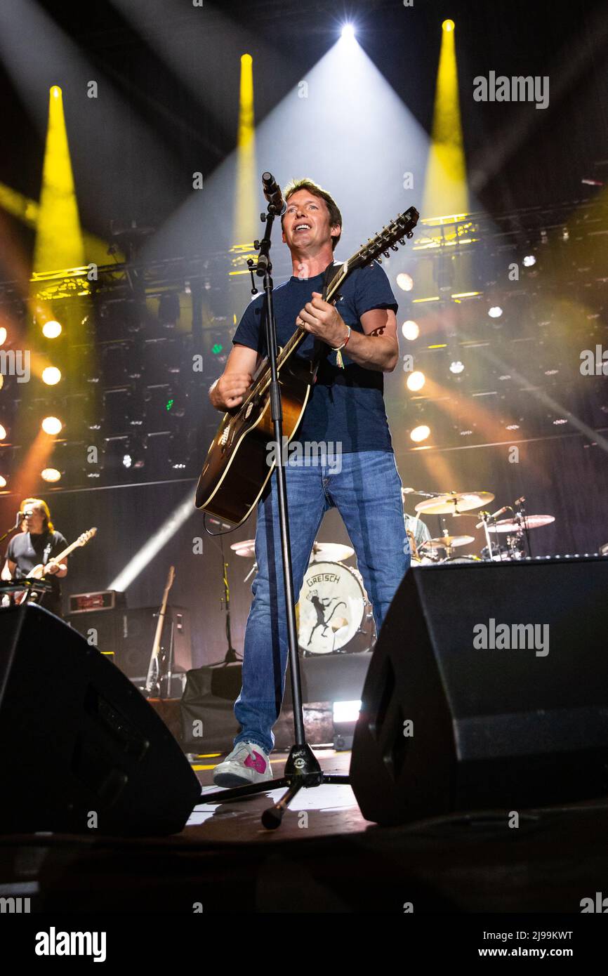 Milan Italy. 21 May 2022. The English singer-songwriter James Hillier ...