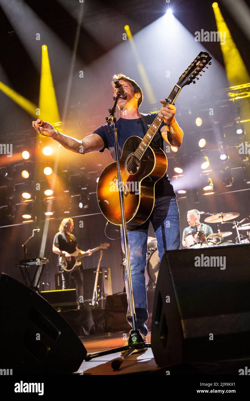 Milan Italy. 21 May 2022. The English singer-songwriter James Hillier ...