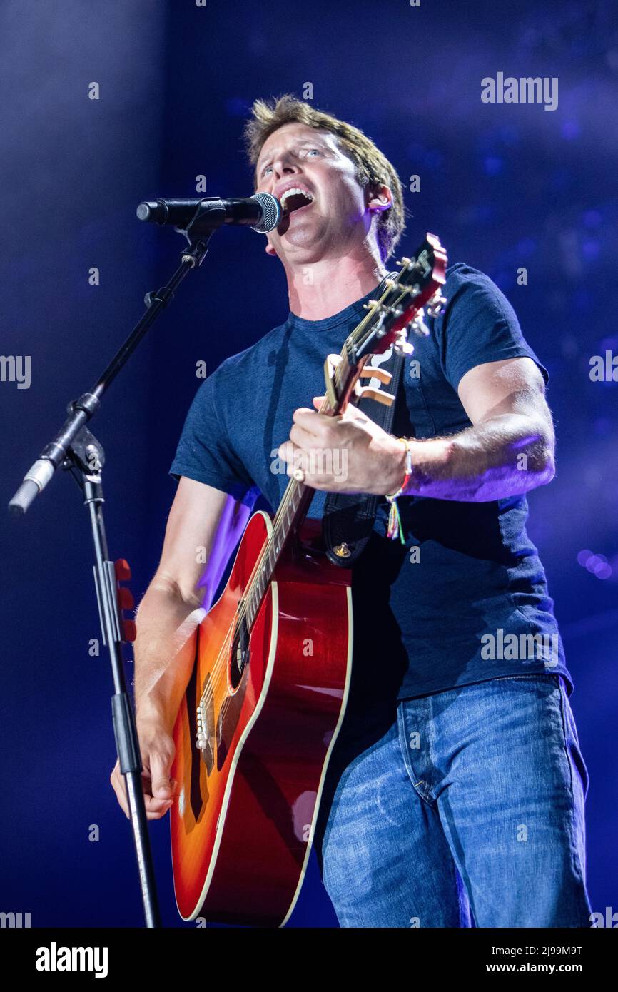 Milan Italy. 21 May 2022. The English singer-songwriter James Hillier ...