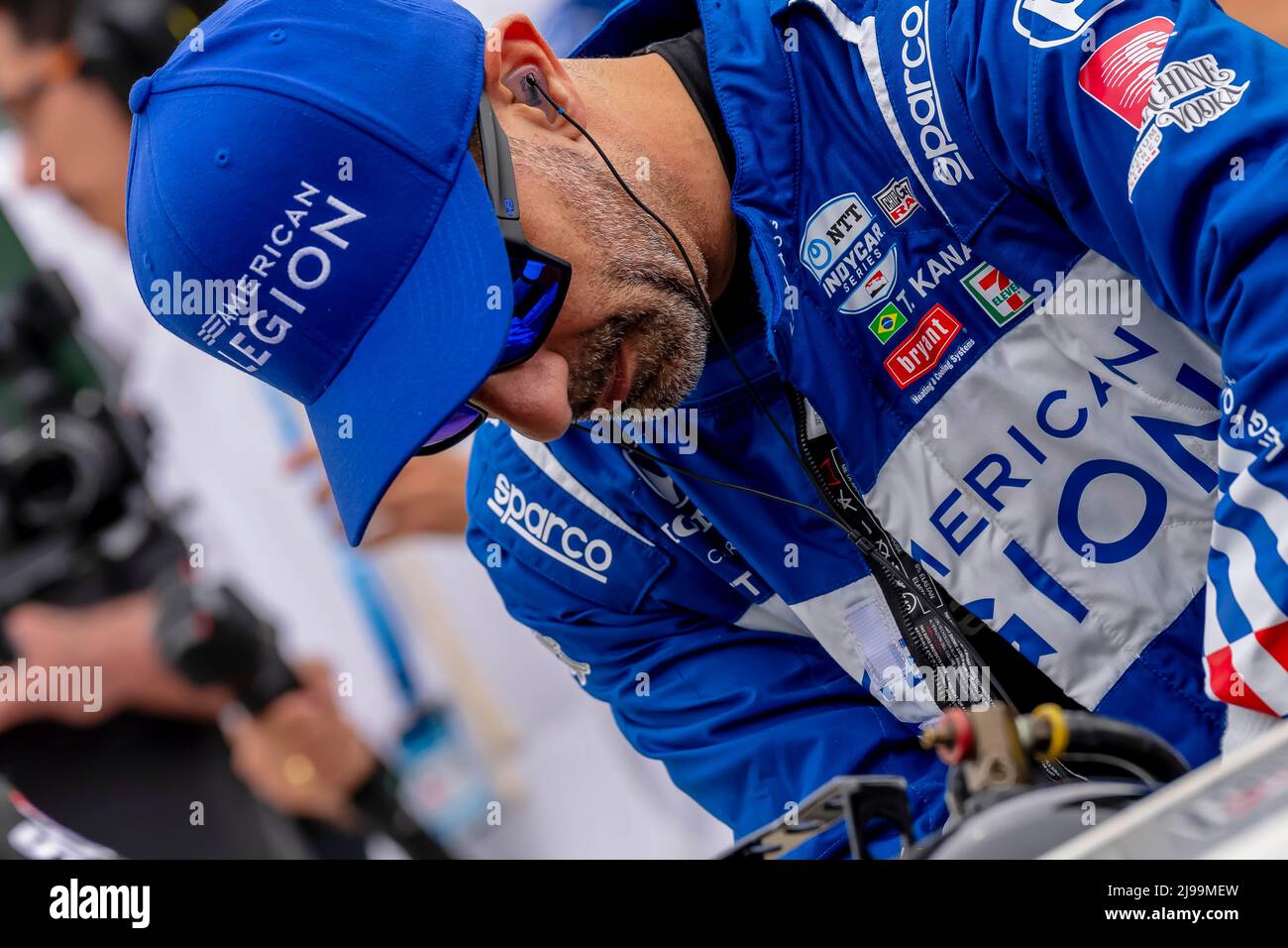 Indianapolis, Indiana, USA. 21st May, 2022. ALEX PALOU (10) of ...